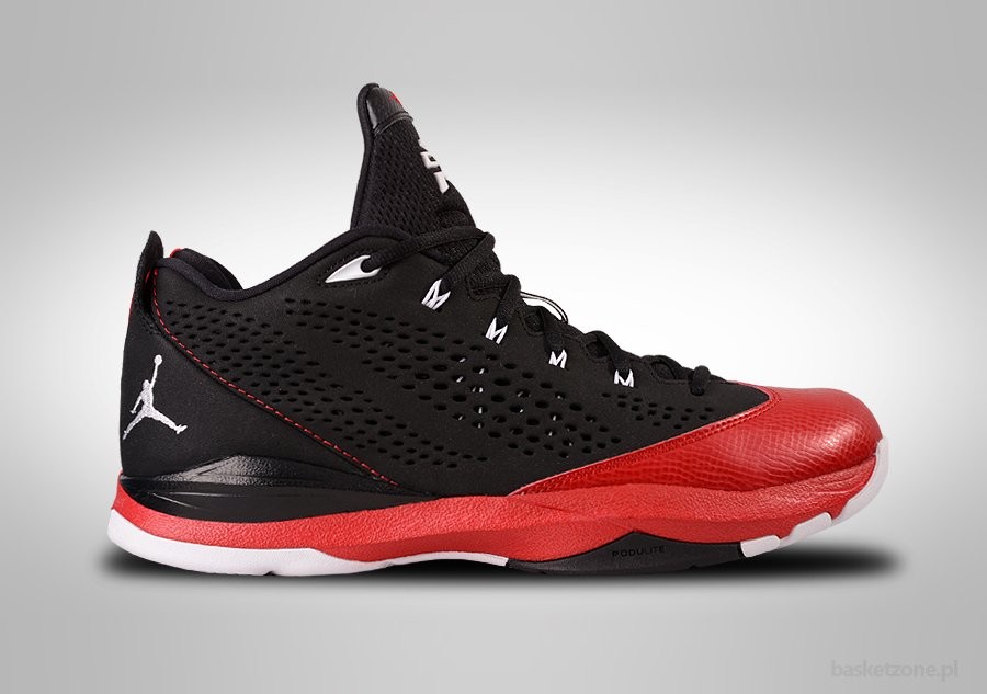 NIKE AIR JORDAN CP3.VII BLACK RED BRED price 92.50 Basketzone